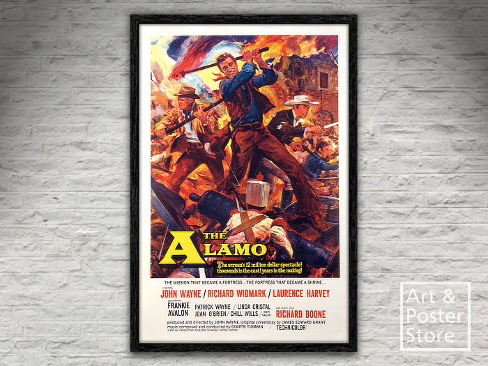 Second Life Marketplace - The Alamo | Classic Western Movie Poster ...